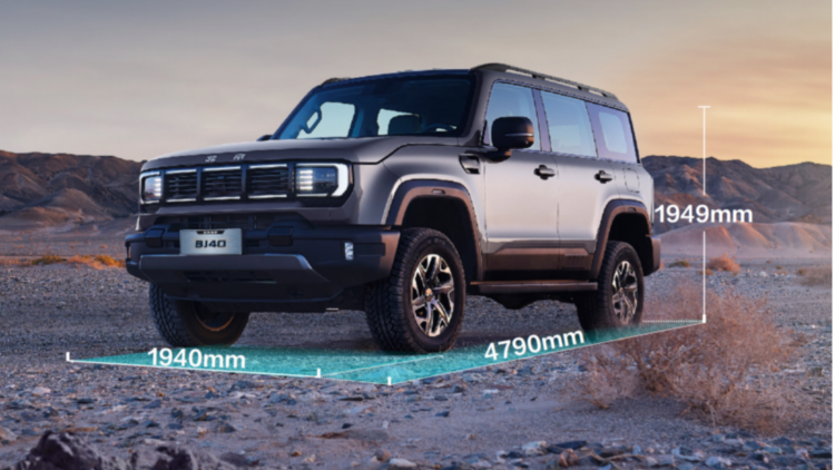 12.69万元起，北京越野BJ40燃油焕新上市