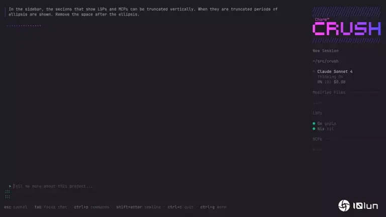 惊艳！Charm Crush为终端CLI披上“华丽”外衣，内置LLMs