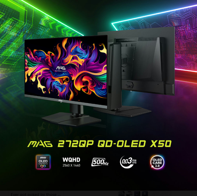 超越 1000 尼特亮度，微星 QD-OLED 显示器将推 EOTF Boost 模式