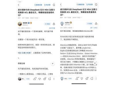 DeepSeek NSA技术夺冠ACL，知乎开发者热议AI新突破