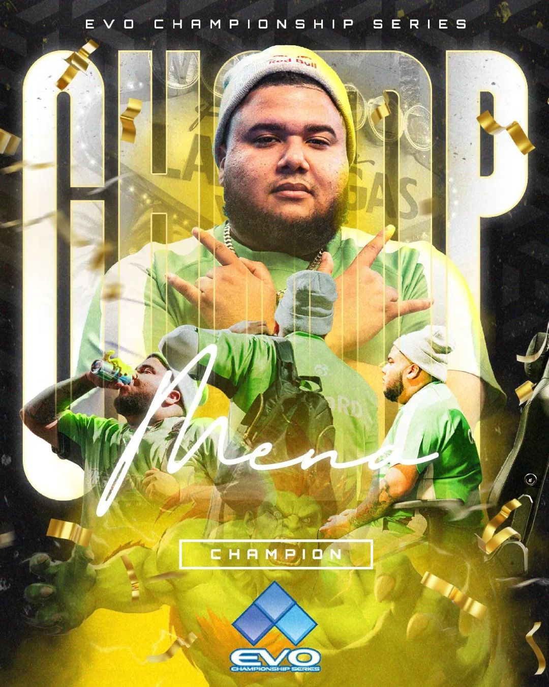 再添全球代言人——MenaRD，加冕史上首位EVO《街霸6》同年双冠王