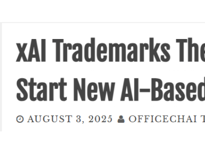 马斯克注册“Macrohard”商标，或打造AI版微软竞品？