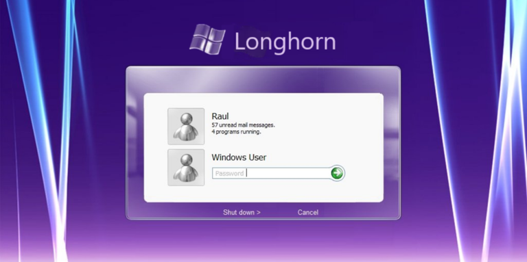 Windows 视觉史 04（上）｜Longhorn：从「美学巅峰」到微软的「开发地狱」
