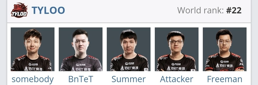 汗水铸就辉煌之路：CS战队历代阵容发展史-TYLOO/RA/LVG篇