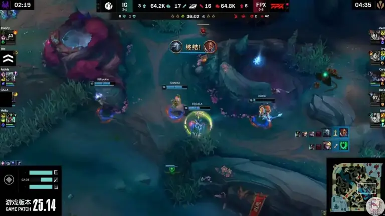 LPL：FPX爆冷零封IG！赛前谁能想到是他们的2比0？