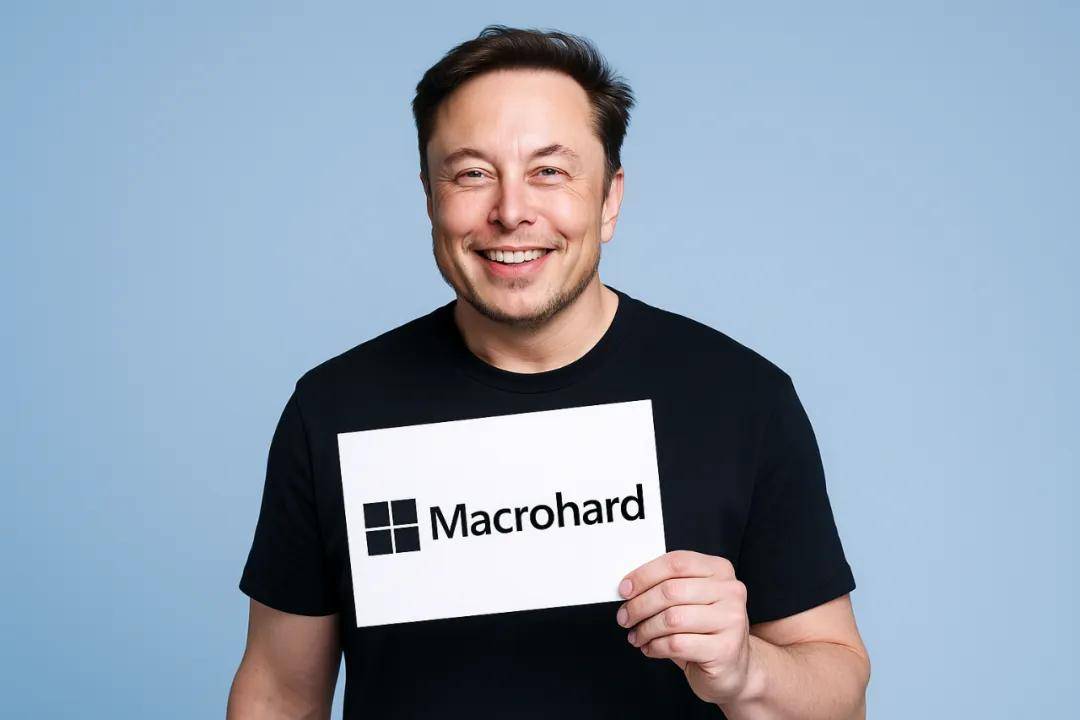 马斯克注册“Macrohard”商标，幽默挑战微软地位