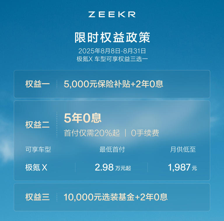 极氪公布下半年更新计划：001、7X将切换至Thor-U芯片及900V高压