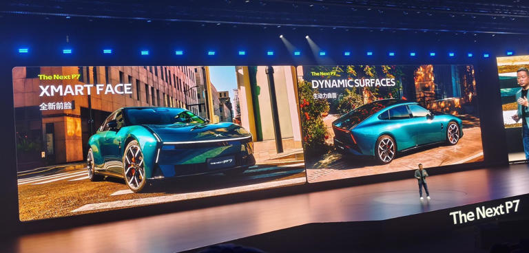 820km续航+2250TOPS算力！全新小鹏P7首秀6分钟订单破万