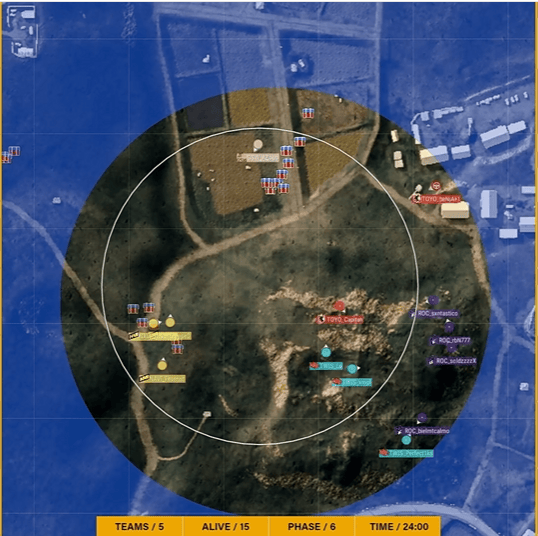 EWC绝地求生决赛D1：VP领跑榜首，ROC、GSW分列二三