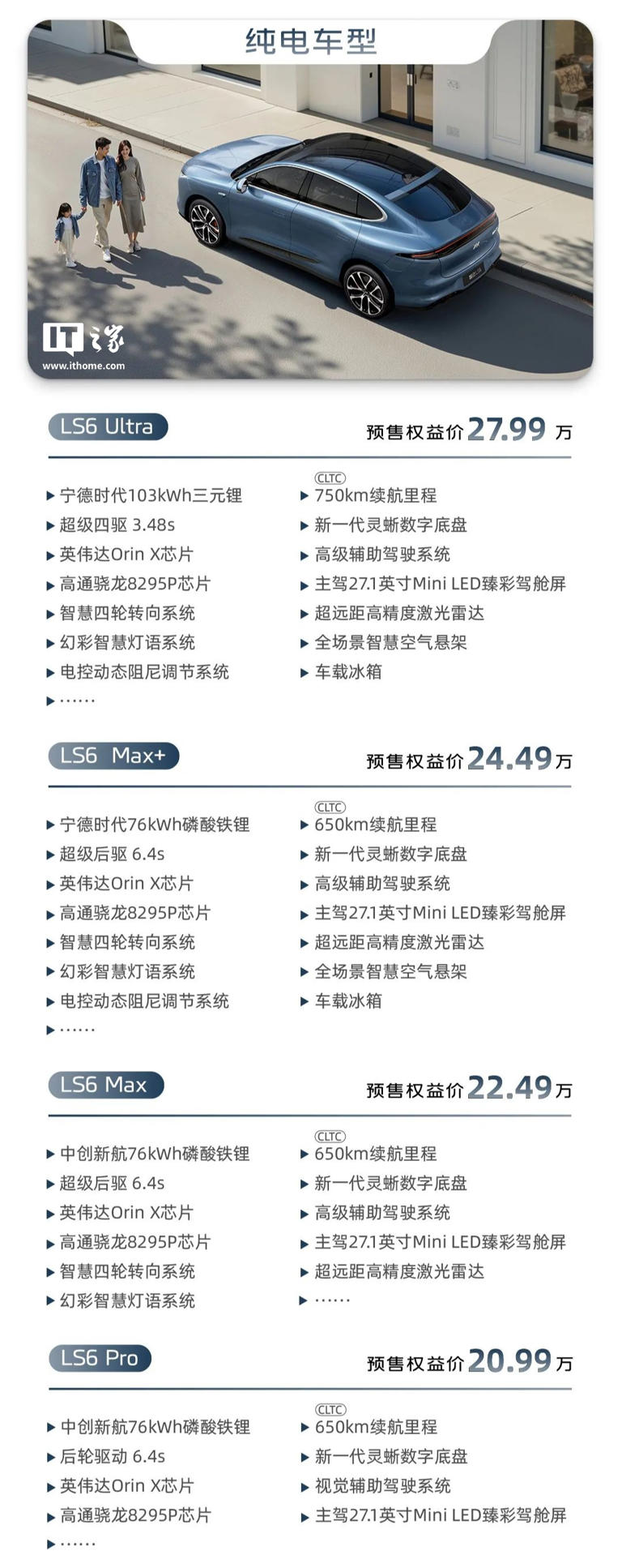 预售 20.99 万元起，新一代智己 LS6 车型 9 月 10 日上市