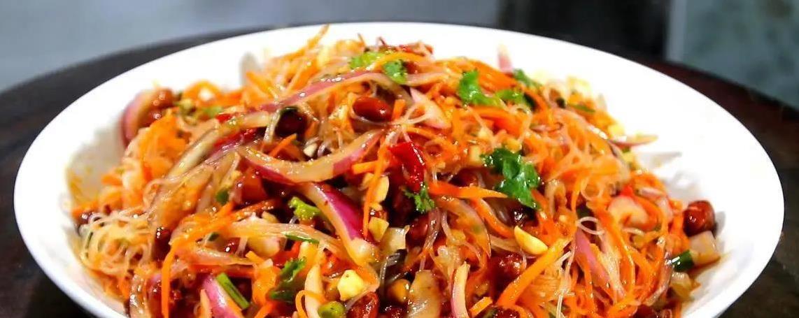 凉拌粉丝这么做，10分钟出锅，香辣爽口吃到停不下来