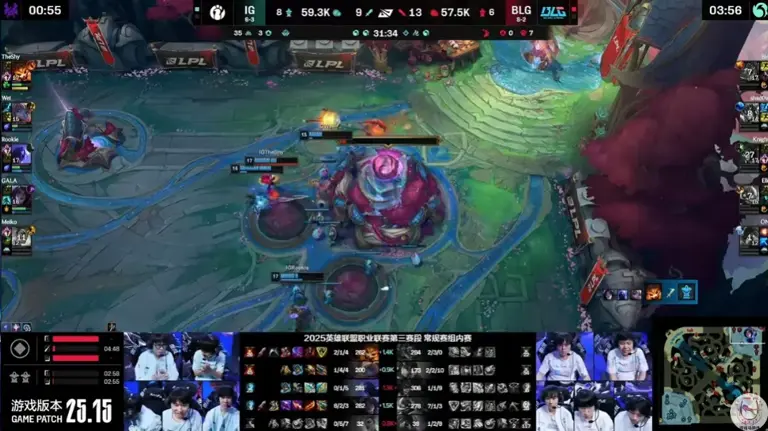 LPL：IG再次翻盘BLG赢下Bo3！Wei复仇成功Gala两连MVP