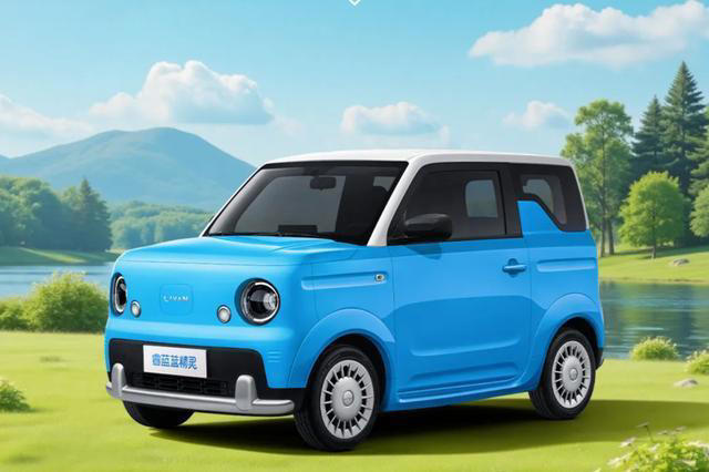 蓝精灵“神车登场”！方盒子造型，回头率超高，剑指宏光MINIEV