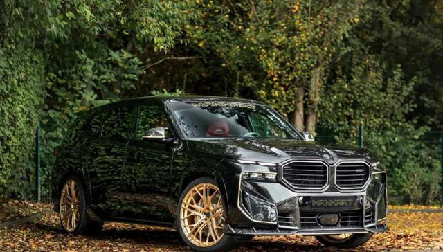 改装XM外观硬朗霸气，配“黄金”轮毂，搭载4.4T+V8引擎爆900马力