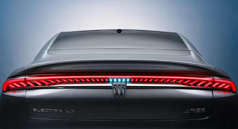 双屏内饰配实体按键，搭高通8775芯片，别克至境L7内饰曝光