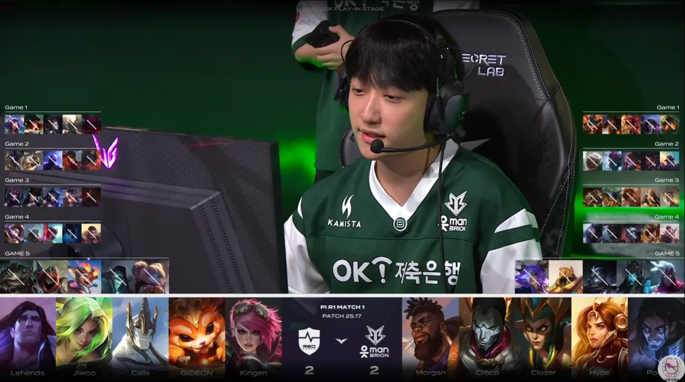 LCK：BP下饭大比拼？BRO最后一局塞拉斯打野送走自己！