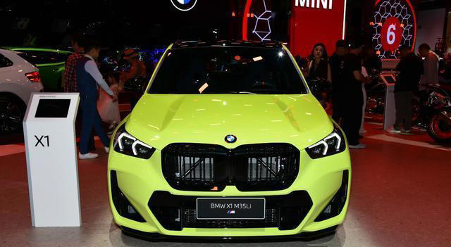 成都车展：40.99万元，新款宝马X1 M35Li实车亮相，2.0T+7速双离合