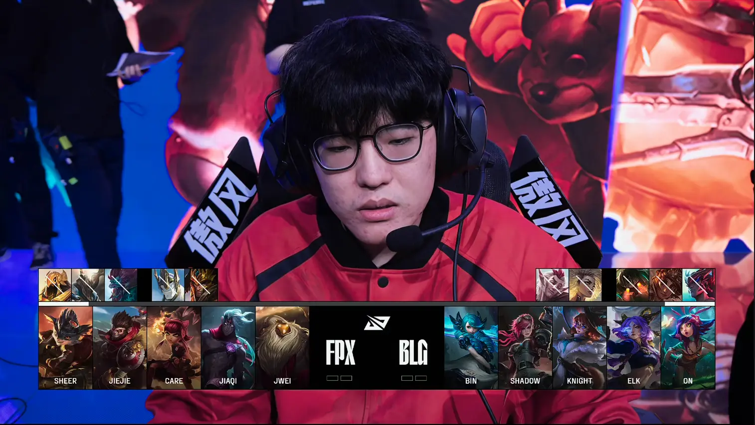 LPL第三阶段：你不是BLG，换了打野也不行，BLG零封FPX