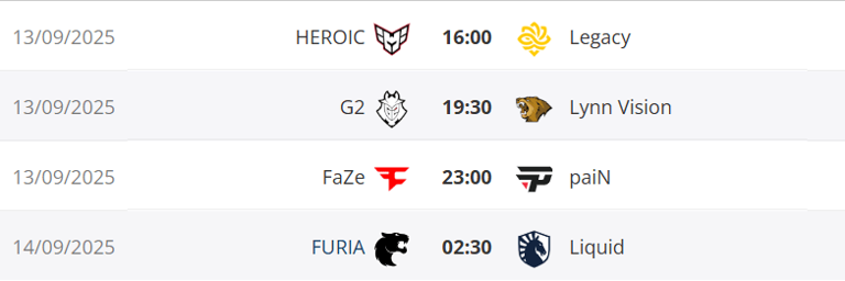 裂变天地S2首轮对阵出炉：TYLOO vs GL、LVG vs G2等