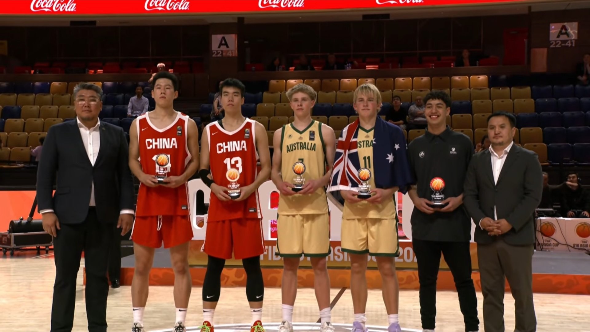 未来可期，张懿赵杰、张子一入选本届男篮U16亚洲杯最佳阵容