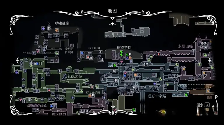 空洞骑士丝之歌全地图显示MOD，无敌MOD，血条显示MOD下载