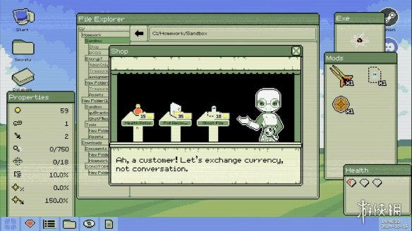 另类光标动作肉鸽《Identifile：拯救系统》:osu启动！