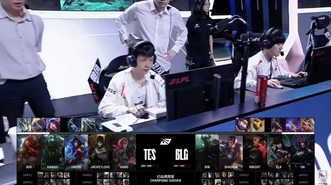 LPL：BLG击败TES晋级决赛和S15！ON赛后激动拥抱Shadow