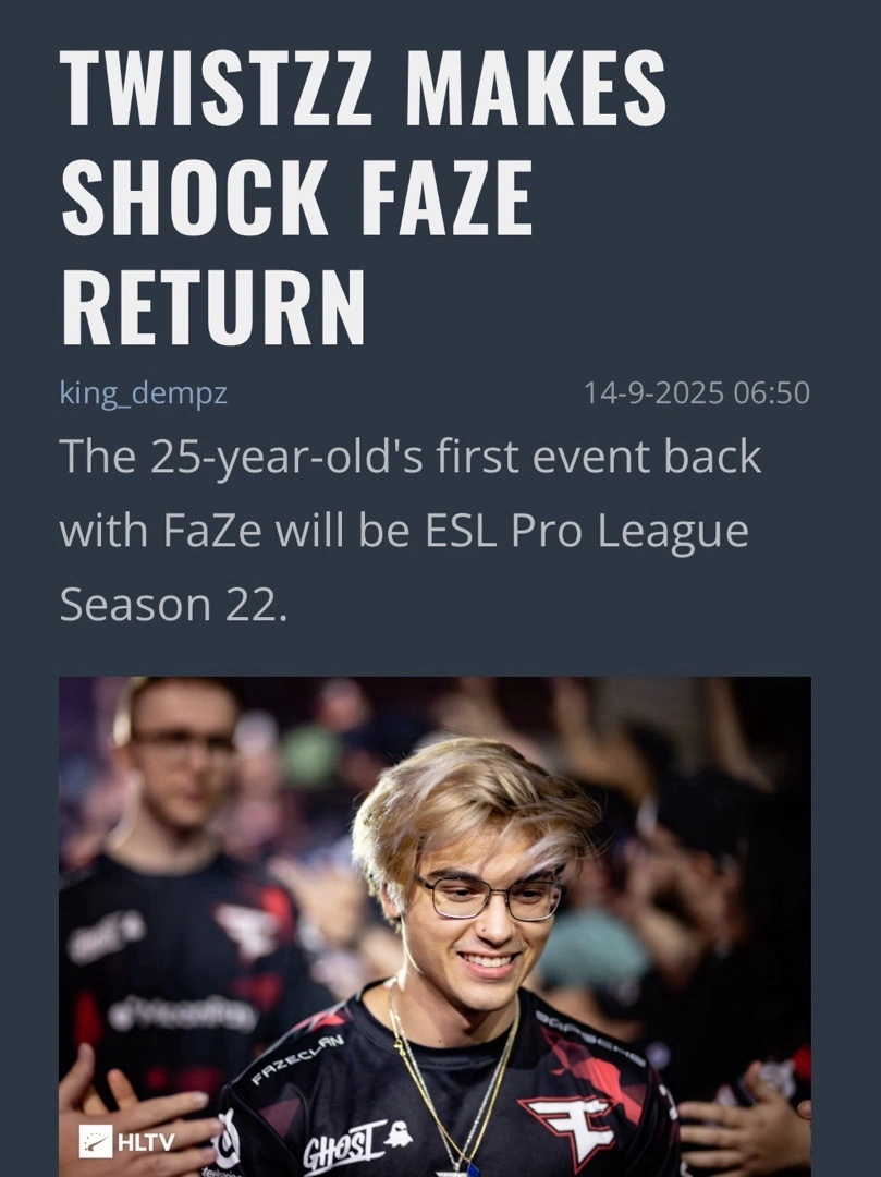 Frozen转会NAVI取代iM？HLTV、KRL等多方爆料信息梳理