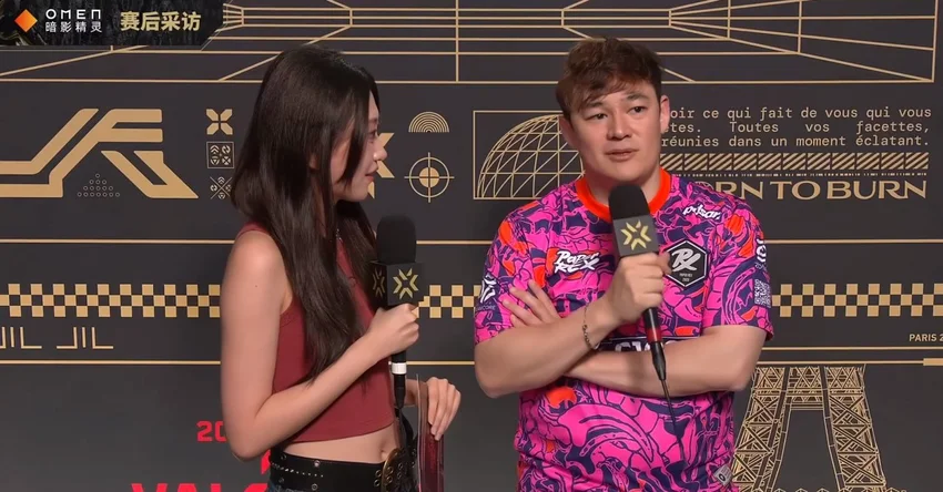 PRX教练alecks中文发言：感谢中国粉丝支持，希望代表亚洲进决赛