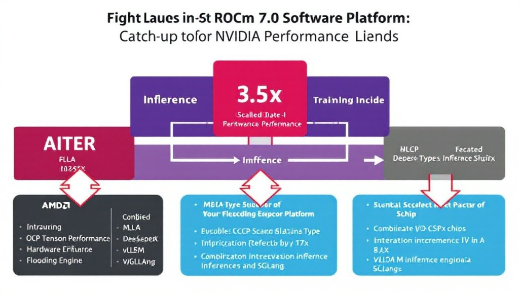 AMD推出ROCm 7软件平台追赶英伟达CUDA性能优势