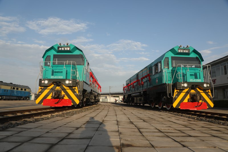 “中车资阳造”HXN6型新能源机车开进京津冀