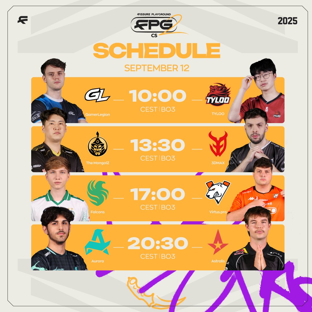 裂变天地S2首日预告：TYLOO vs GL、Falcons vs VP等