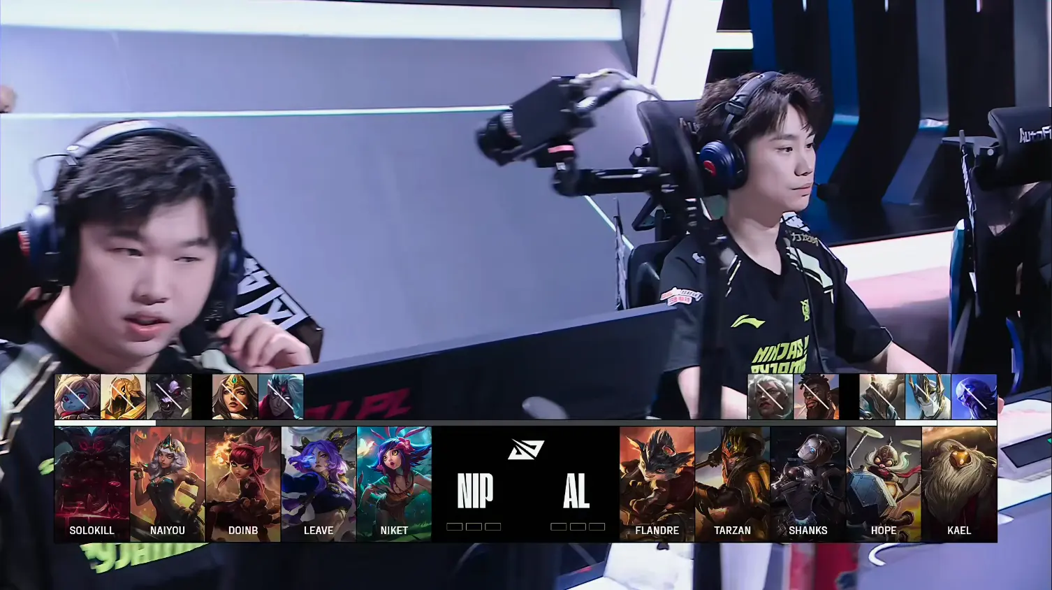 LPL季后赛：有惊无险！AL让一追三，战胜NIP，晋级季后赛