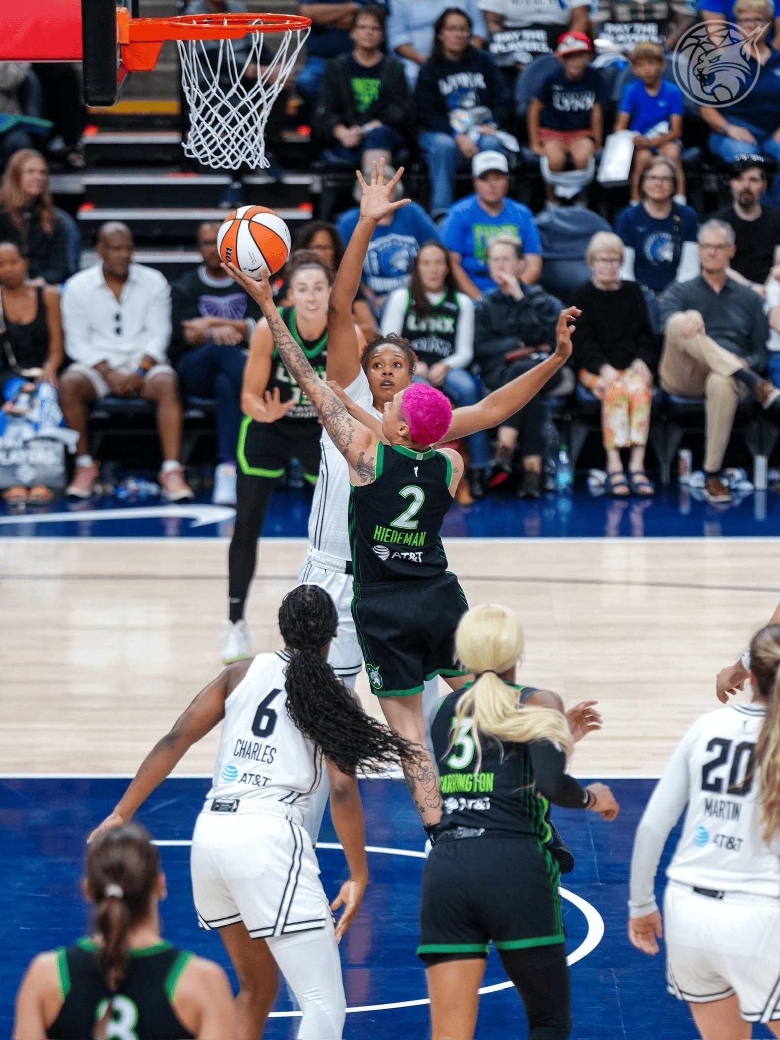 WNBA季后赛：科利尔20分，山猫101-72大胜女武神后1-0领先