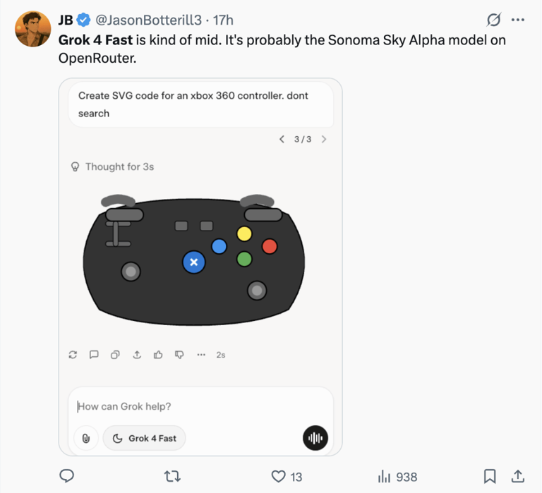 xAI发布Grok 4 Fast：每秒75个token，速度与准确性如何兼得？