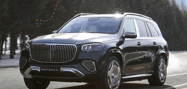 2025款奔驰迈巴赫GLS600亮相，4.0T八缸轻混+9AT四驱