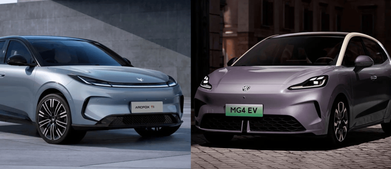 全新MG4与极狐T1大比拼：驾控续航VS舒适健康，谁更合你心意？