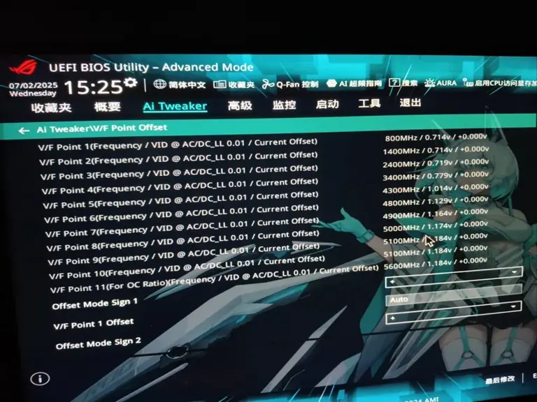 CPU满载电压为什么会下降？Offset mode偏移模式的本质？