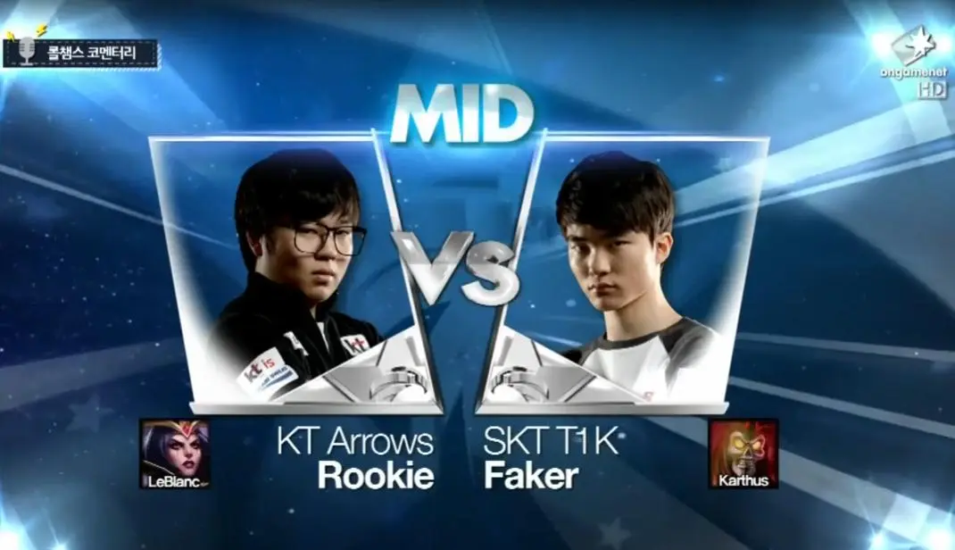 跨越11年的BO5，Rookie与Faker对峙！