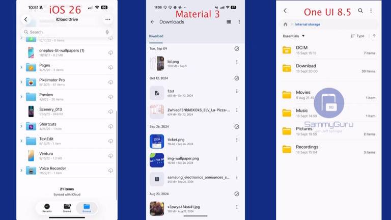初探三星 One UI 8.5 界面，越来越像苹果 iOS 26