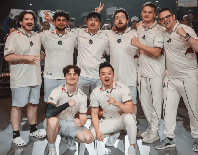 不敌PRX，赛后leaf等G2成员发文：要从败者组打起了