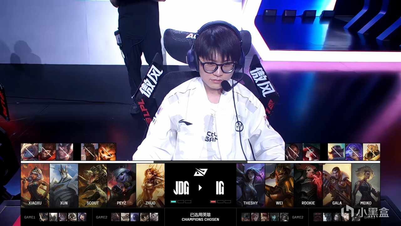 LPL冒泡赛：Gala卡莎团战收割！IG 2-1 JDG！