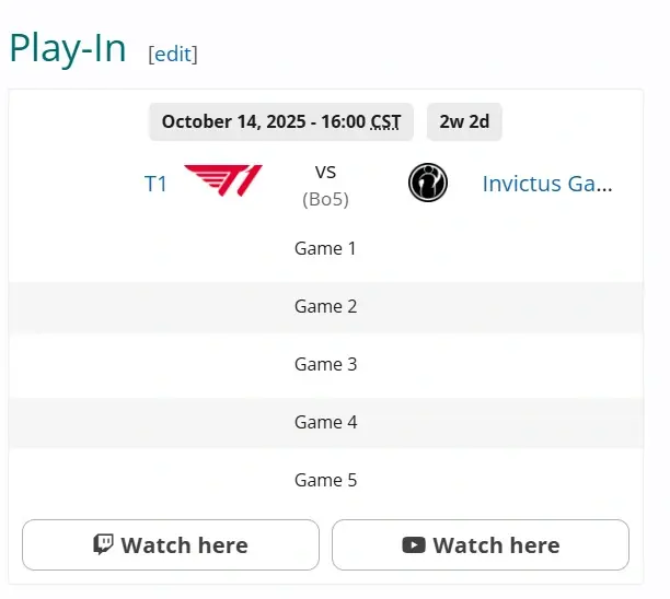 2025全球总决赛LPL赛区四个名额确定，IG首战T1