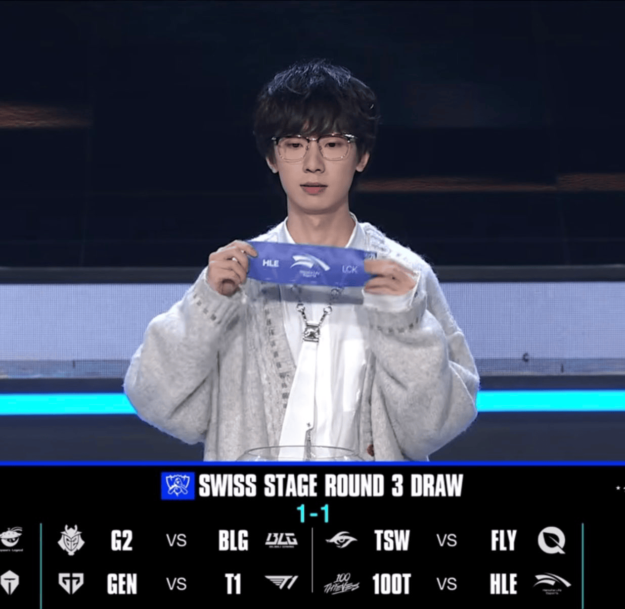 HLE发布Baolan抽签图，并配文：HLE.Baolan