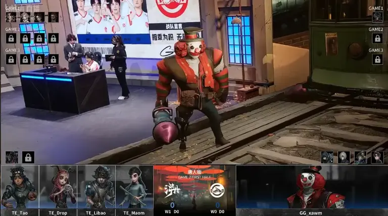 第五人格IVL：TE_suda蜘蛛完美演绎拿下四抓，助队伍终结比赛获胜