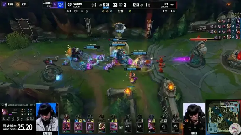 焦点战变虐菜局？GenG强势碾压T1！Chovy满层杀人书