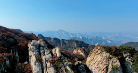 昆嵛山下 田园风光 Autumn Countryside at the Foot of Mount Kunyu