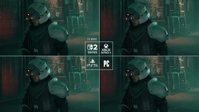 最终幻想7重制版Intergrade NS2、PC等四平台画面对比