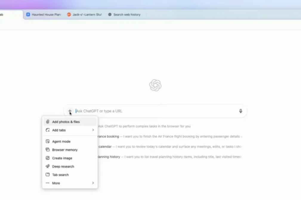 OpenAI 的网络浏览器：ChatGPT Atlas 正式发布
