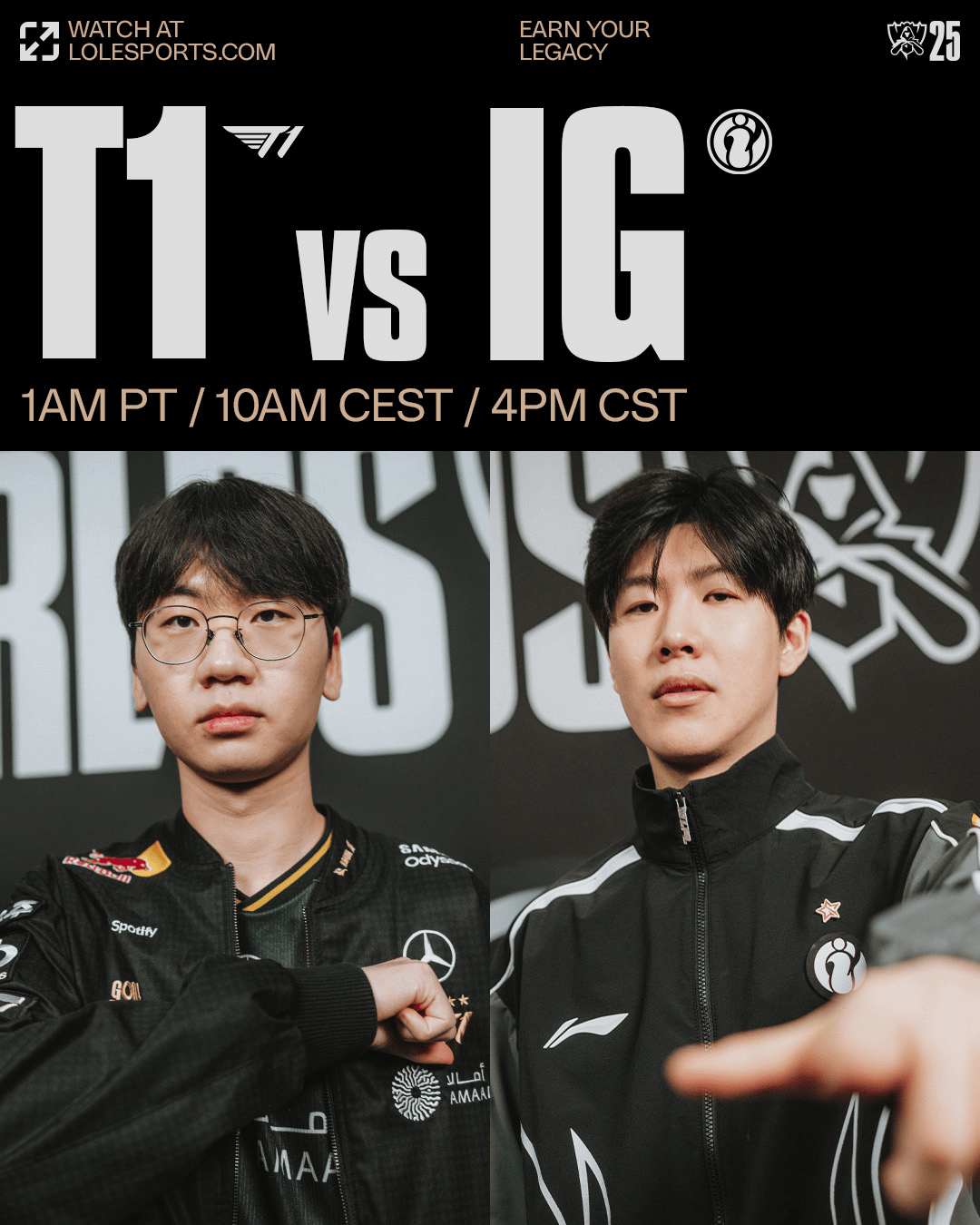 LOL官方发布Doran对位TheShy海报：入围赛T1对战IG即将开始